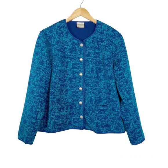 Bedford Fair | Jackets & Coats | Bedford Fair Vintage Jacket Blue Teal ...